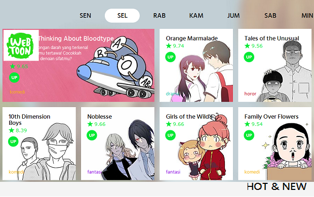 Tutorial Lengkap Menggunakan Aplikasi Komik LINE Webtoon