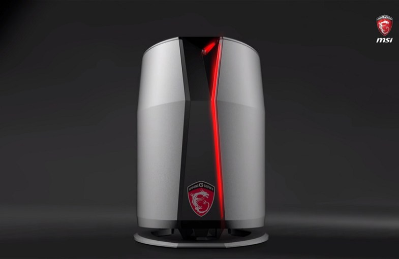 MSI Singkap Gaming PC Compact Vortex di CES 2016