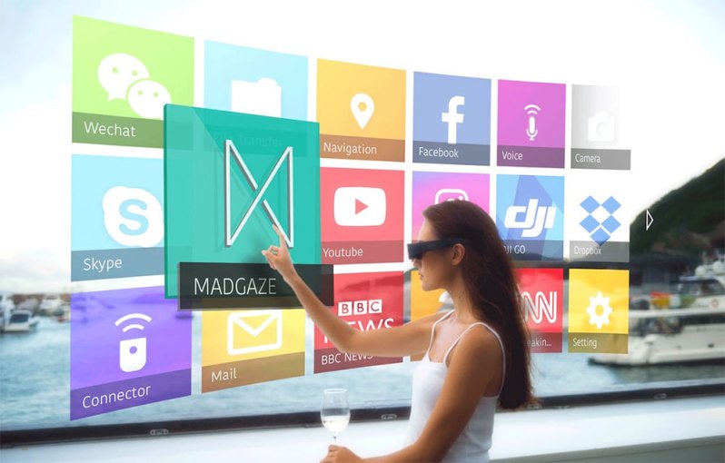 Pakai Kacamata AR Mad Gaze Vader, Anda Bisa Memanipulasi Objek Virtual ...