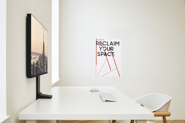 Samsung Space Monitor Dapat Dipepetkan ke Tembok untuk Menghemat Tempat ...