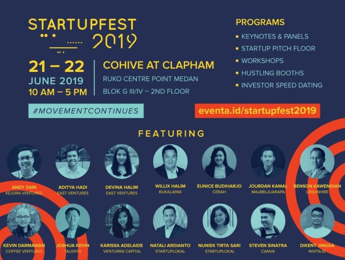 Startupfest 2019 Akan Kembali Hadir di Medan - DailySocial.ID