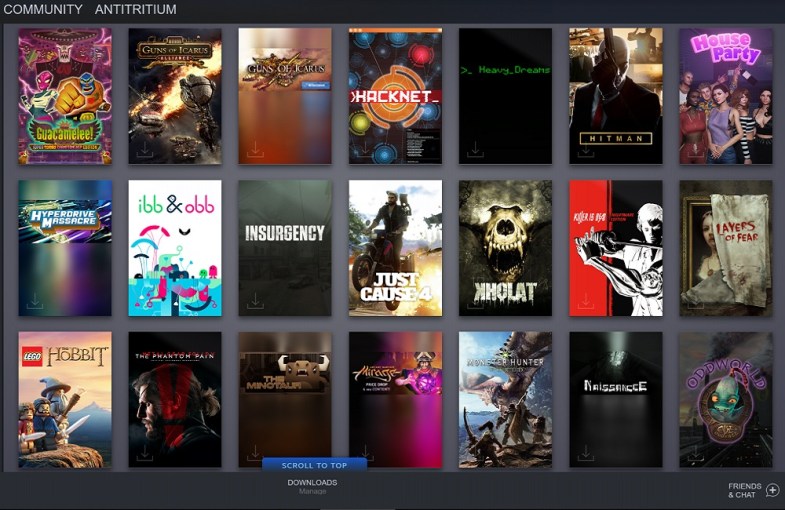 Desain Baru Steam Library Kini Bisa Dinikmati Semua Orang
