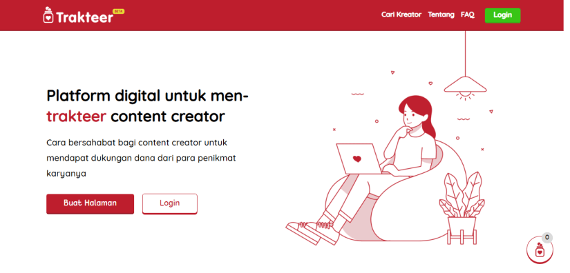 Trakteer Hadir Mudahkan Kreator Dapatkan Dukungan Finansial Dari