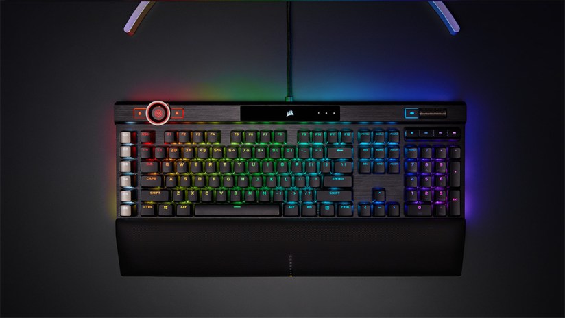 Keyboard Gaming Corsair K100 Unggulkan Optical Switch dan Kenop ...