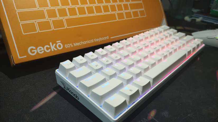 Review Koodo Gecko: Keyboard Mechanical 60% Wireless Murah Meriah ...
