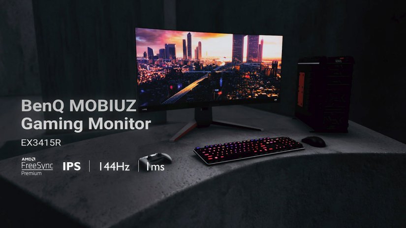 Dengan Layar Curved Plus Ultrawide, BenQ MOBIUZ EX3415R Adalah Monitor ...