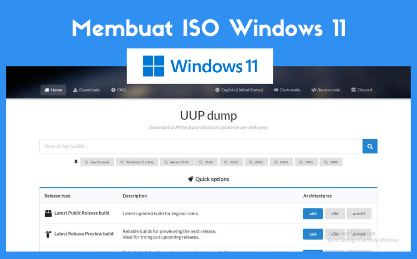 Ini Cara Membuat ISO Windows 11 Melalui UUPdumb - DailySocial.ID