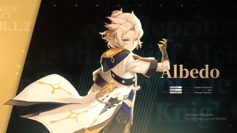 Build Albedo Genshin Impact Terbaik: Artefak, Senjata, Komposisi Tim ...